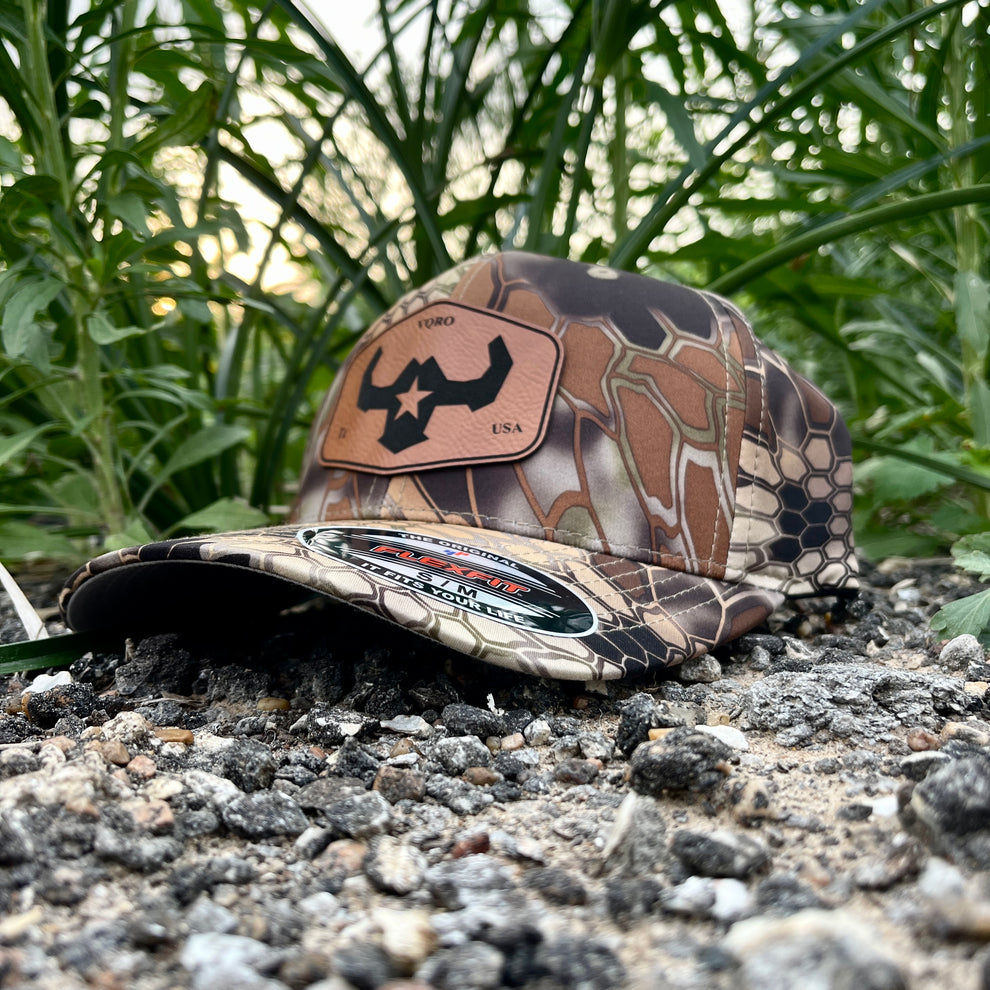 Classic Kryptek Camoflauge Pattern Retro Original Bull Trucker Cap ...